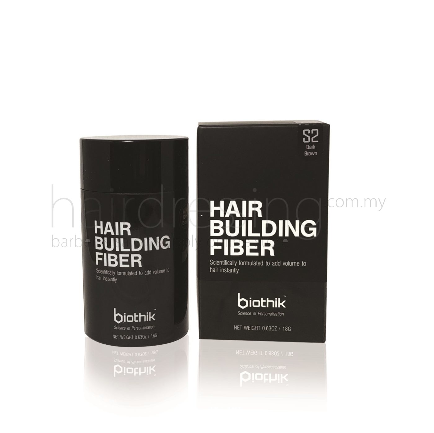 BioTHIK Hair Building Fiber (18g) - Headgame Barbergear
