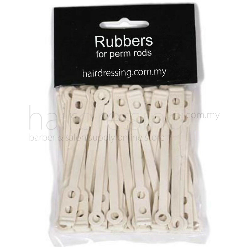Perm Rod Curler Rubber (Light Brown) #28339 - Headgame Barbergear