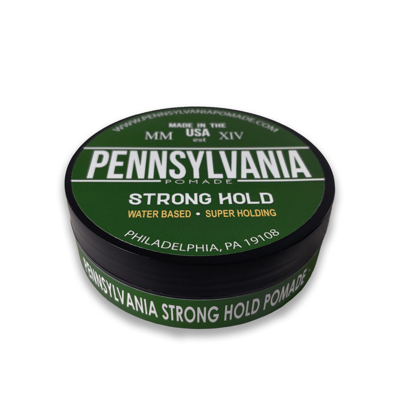 Pennsylvania Water Based Strong Hold Pomade - Green (133ml/4.5oz ...