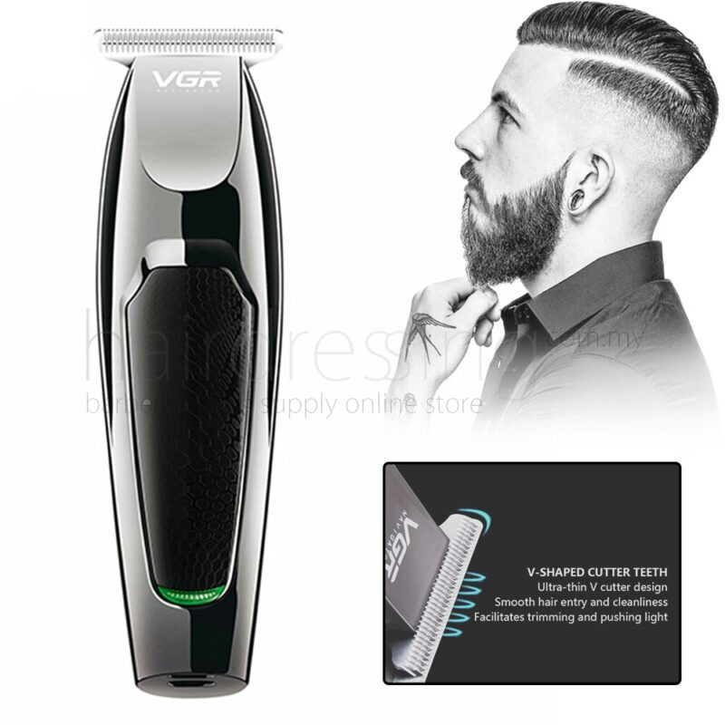 VGR Pro Cordless Hair Trimmer V-030 - Headgame Barbergear