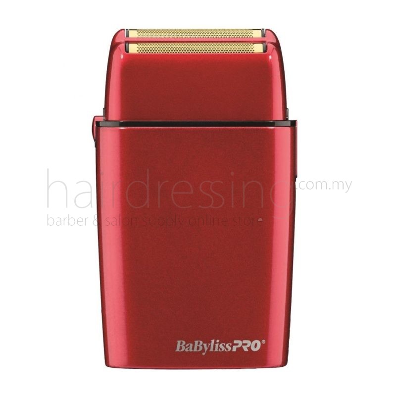 BaByliss Pro Double Foil Shaver FXFS2R #FX02 (Red) - Headgame Barbergear
