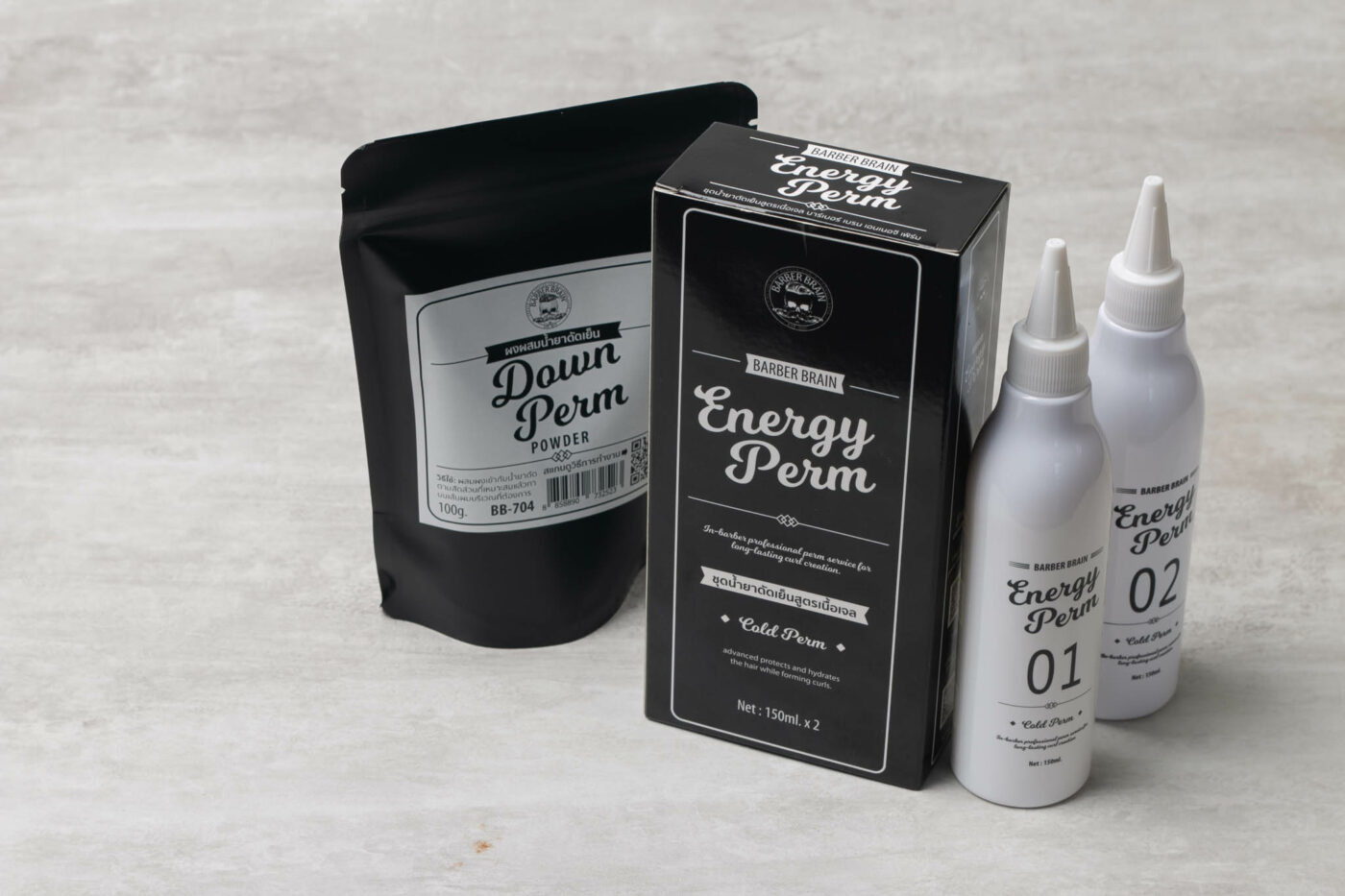 Barber Brain Energy Perm & Down Perm Powder - Headgame Barbergear