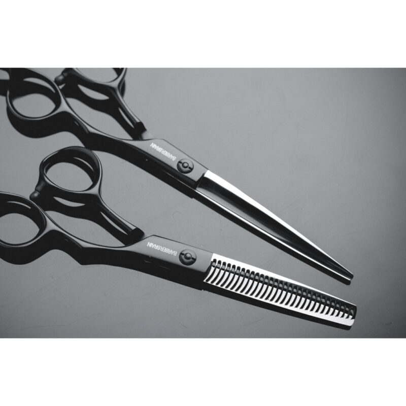 Barber Brain Black Beast 6.5" Scissors - VAL64 - Headgame Barbergear