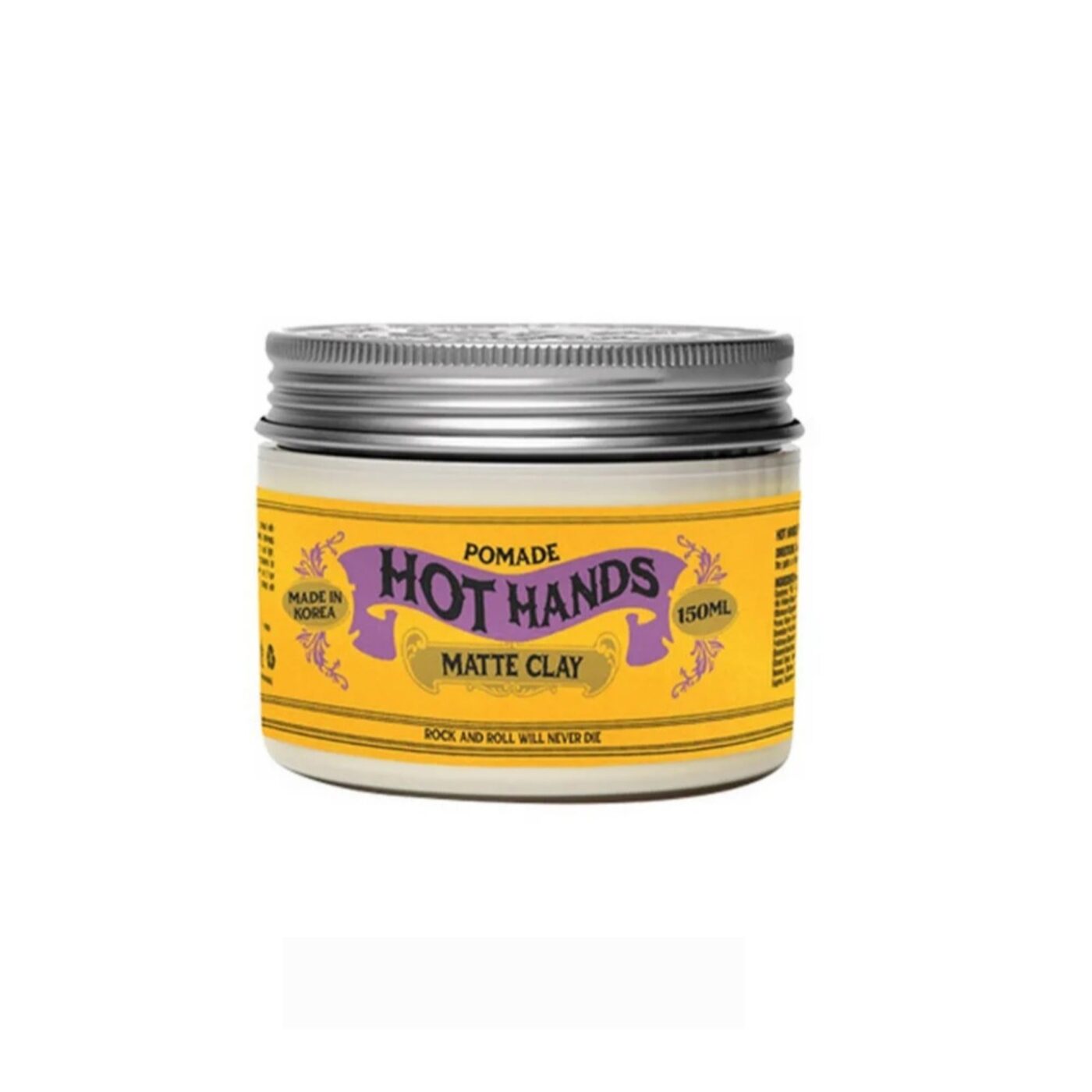 Hot Hands Matte Clay Pomade 150g - Headgame Barbergear