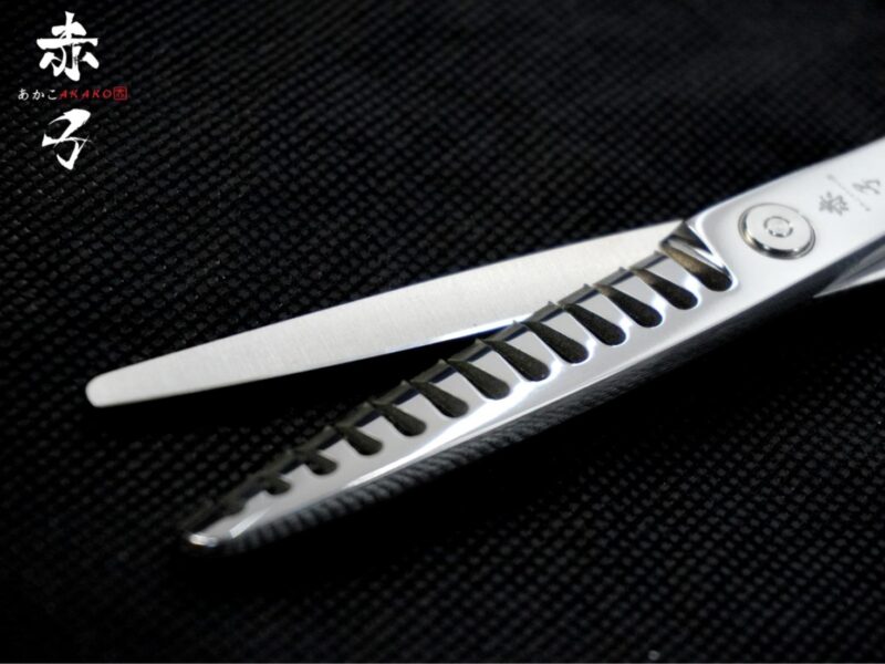 Akako Premium - VG10 Pro Series 6.70 inch Fish Bone Thinning Scissor ...